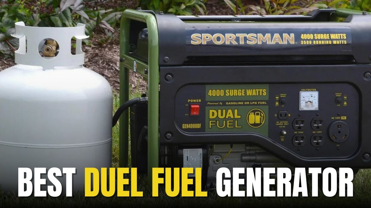 Top 3 BEST Dual Fuel Generator | 2024 | 2025 - YouTube