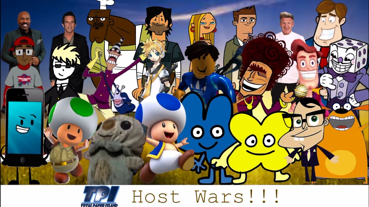 Total Paper Island: Host Wars Episode 1 - YouTube