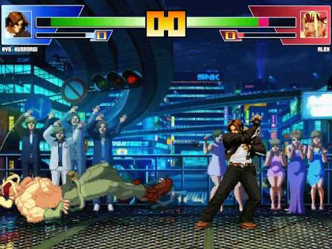 MUGEN Extra Stages Download - Esaka Night XIII [AI Battle] - YouTube
