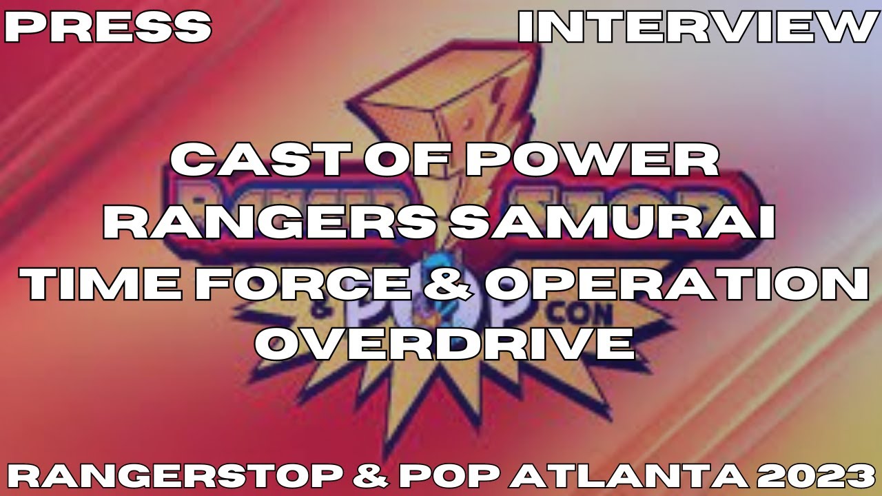 Press Interview with the cast of Power Rangers Samurai Time Force and ...