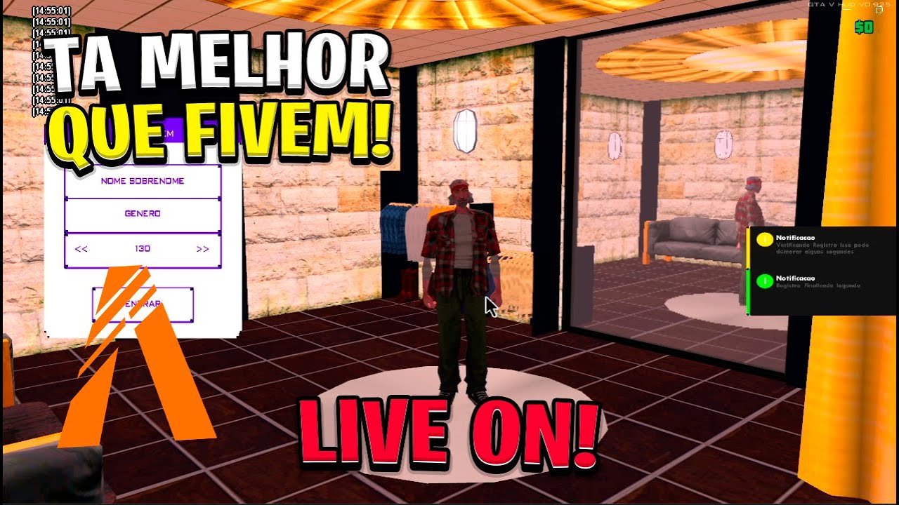 ISSO TA MELHOR QUE FIVEM! ATOM RP. GTA SAMP - YouTube