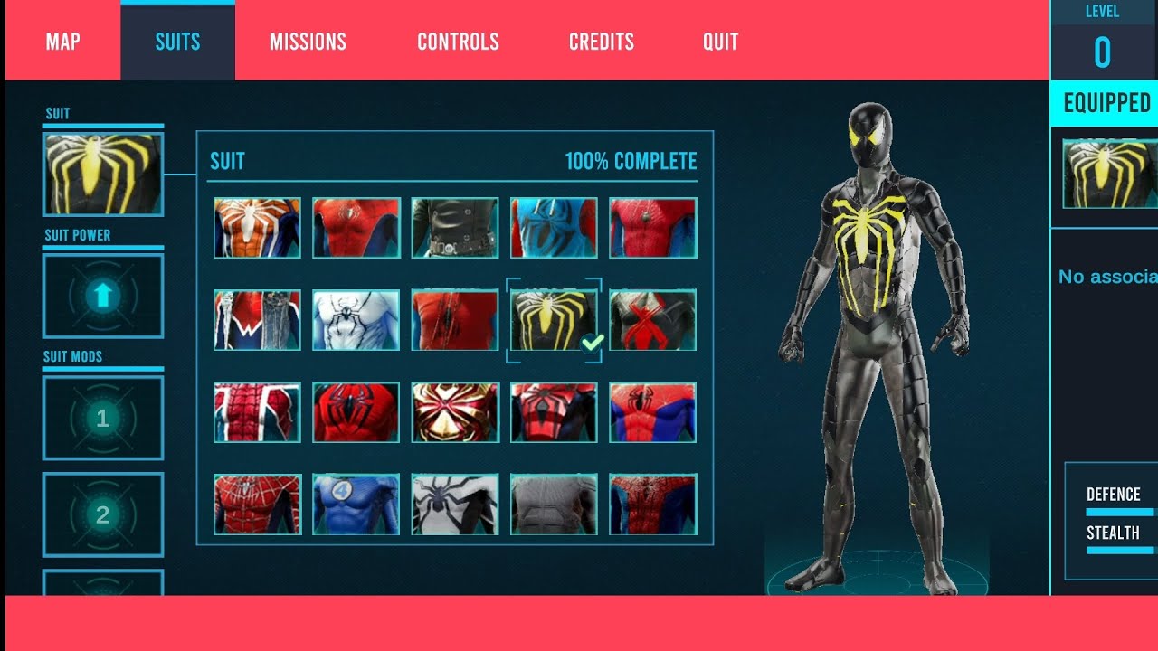 Spider Man Android Fan Made All Suits Gameplay @RUSERGames - YouTube