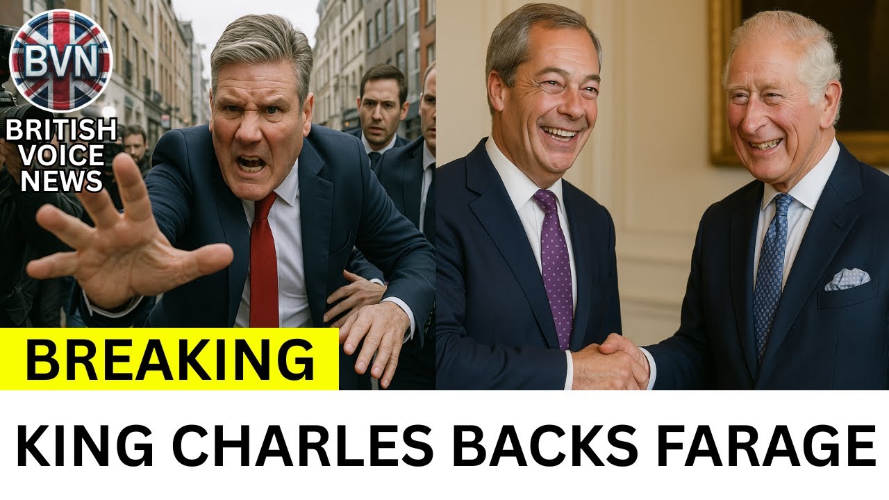 King Charles To Knight Nigel Farage? Starmer LOSING it! - YouTube
