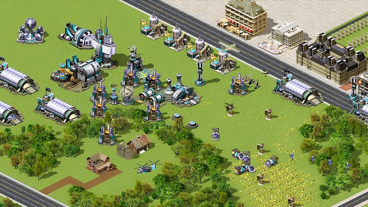 Red Alert 2 Utilize superweapons to devastate enemy bases and cripple ...