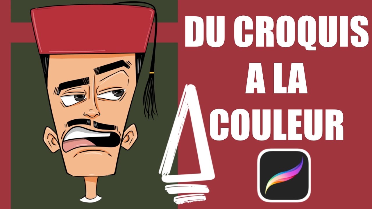 Digital Art : Speed Drawing avec Procreate #24 - YouTube