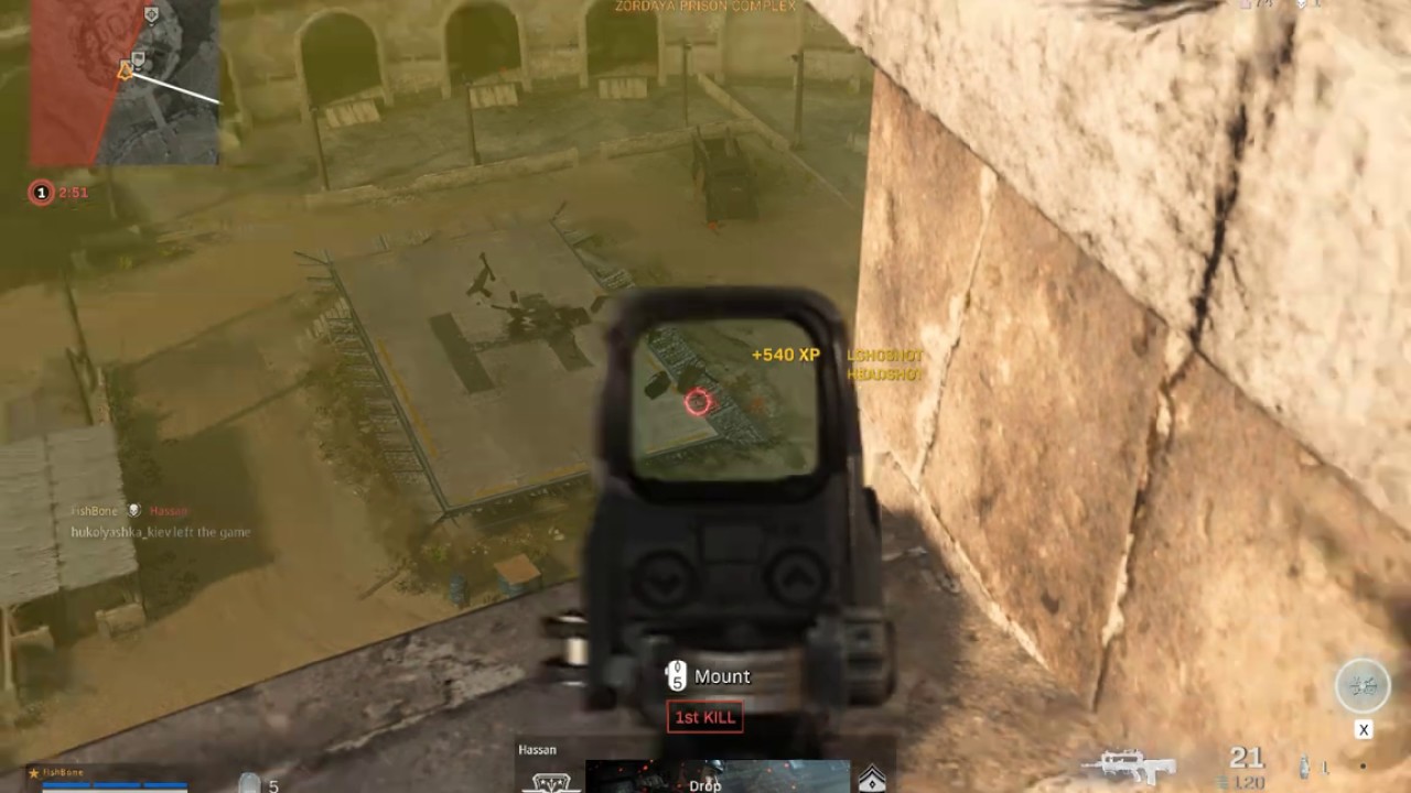 Call of Duty Warzone. Camp in Prison. - YouTube