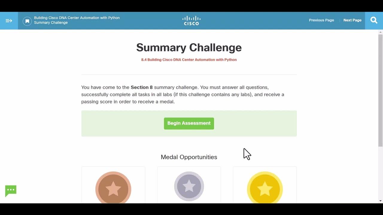 CCNP ENAUTO Section 8 Summary Challenge with explanation - YouTube