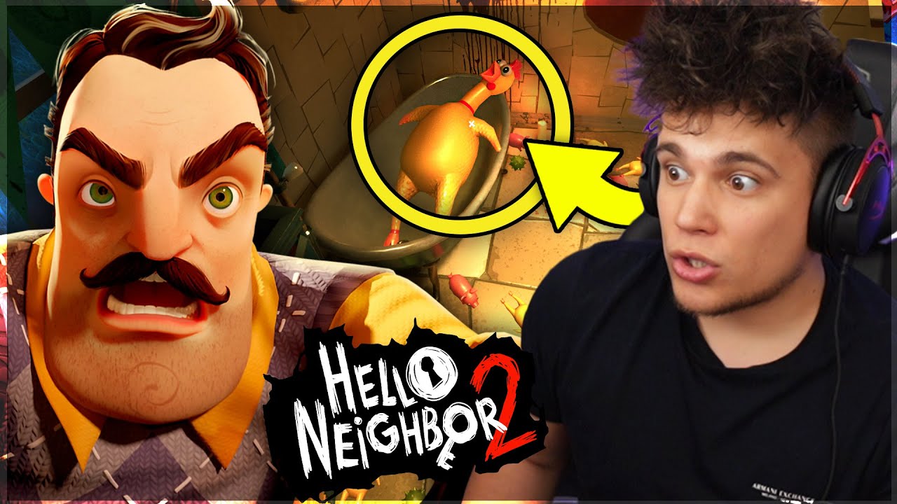 SĄSIAD UKRYŁ W ŁAZIENCE... XD- Hello Neighbor 2 DEMO - YouTube