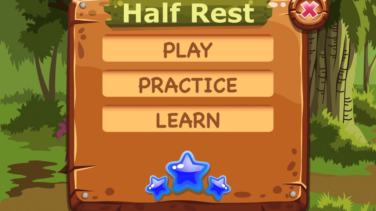 7. Rhythm Practice - HALF REST (silence for 2 beats) - YouTube