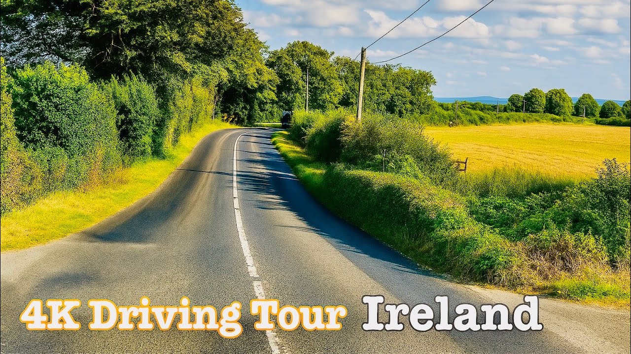 4K Driving Tour Ireland | Driving From K Club Kildare To Clondalkin ...