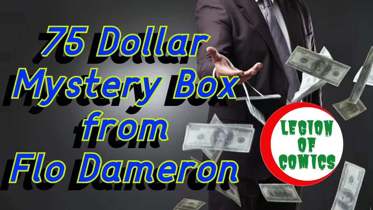 75 Dollar Comic Book Mystery Box from Flo Dameron - YouTube