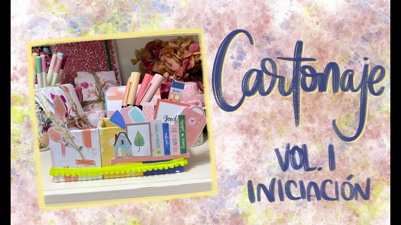 INICIACIÓN al CARTONAJE: Como hacer y forrar una caja desde cero ...