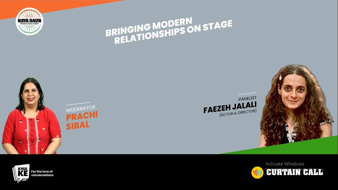 Khul Ke | RoundTable | Curtain Call with Faezeh Jalali and Prachi Sibal ...