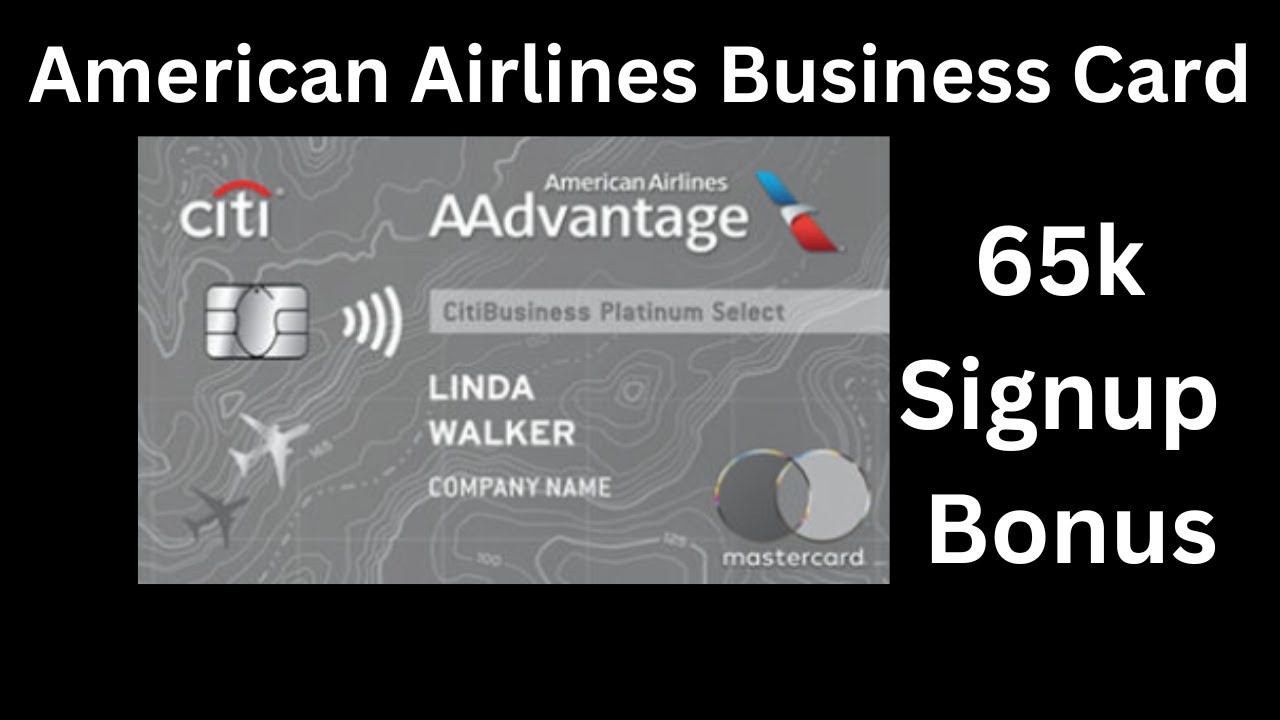 American Airlines AAdvantage Platinum Select CitiBusiness Credit Card ...