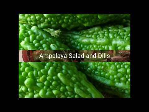 Ampalaya Salad with Dilis