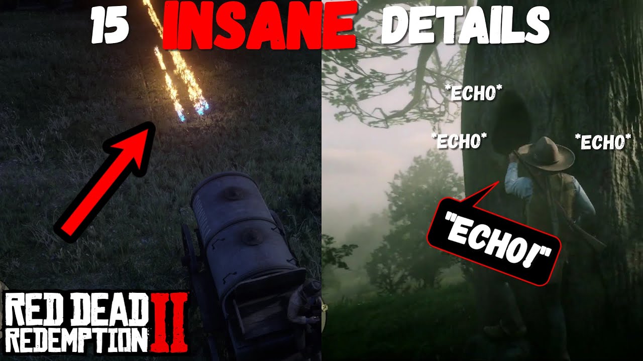 15 INSANE FACTS About RDR2 That Take Players YEARS To Find! | Red Dead ...