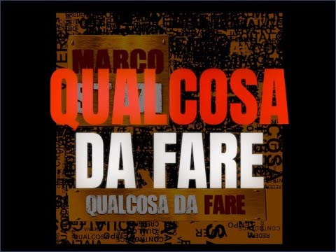 Marco Stazi - Qualcosa da fare - YouTube