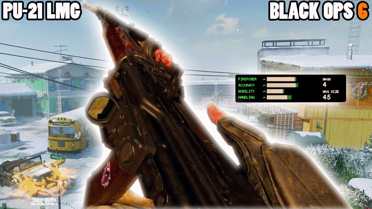 PU-21 THE FASTEST KILLING LMG IN BO6!!! - YouTube