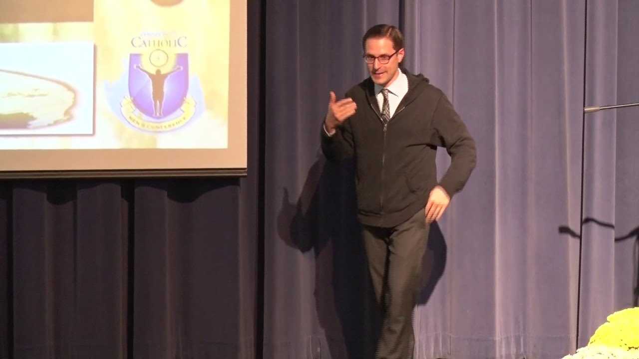 Jason Calvi speaker at the 2018 CT Catholic Men's Conference - YouTube