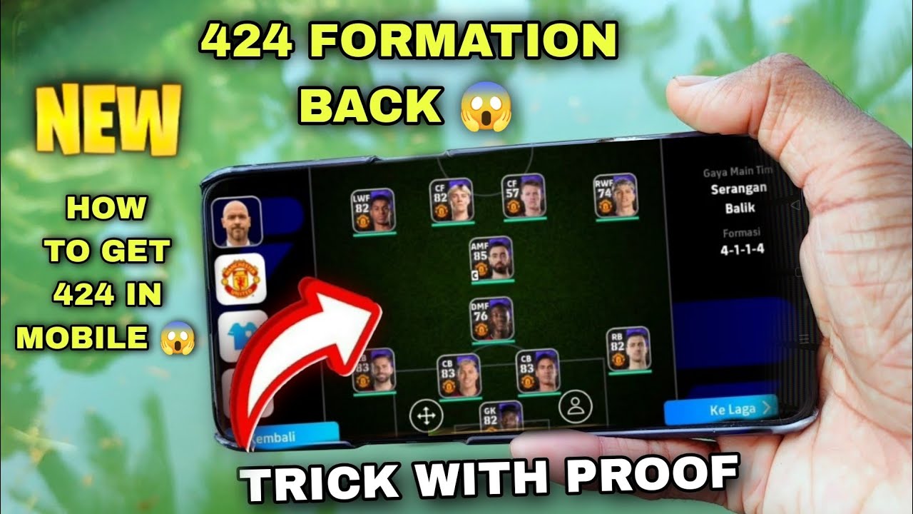 424 FORMATION വന്നു 😍 ഫ്രീ ആയി എടുക്കാം HOW TO GET CUSTOM 424 IN MOBILE ...
