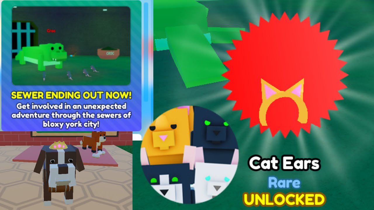 🐊Pet Story - SEWER ENDING! (WALKTRHOUGH + CAT EARS!) | Roblox - YouTube