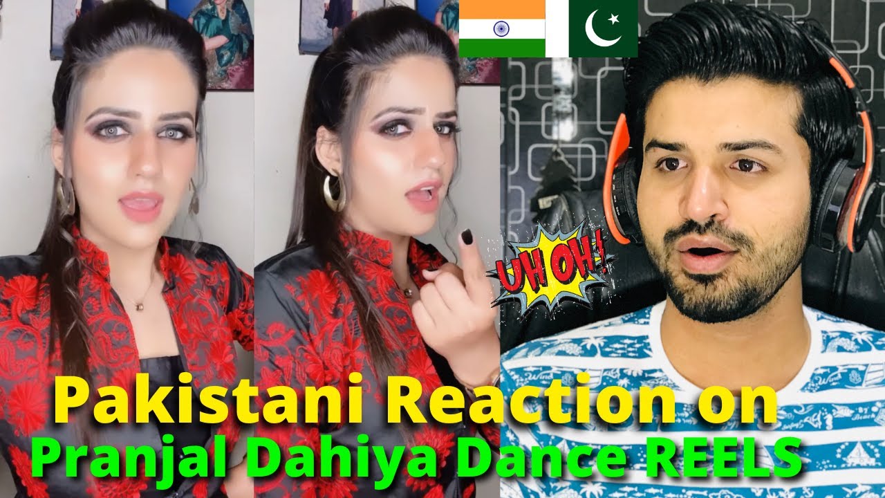 Pakistani React on Pranjal Dahiya Latest REELS VIDEOS 2025 | Indian ...