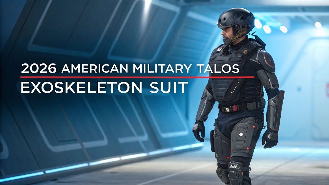 🇺🇸 2026 AMERICAN TALOS EXOSKELETON SUIT – The Real Iron Man Has Arrived ...