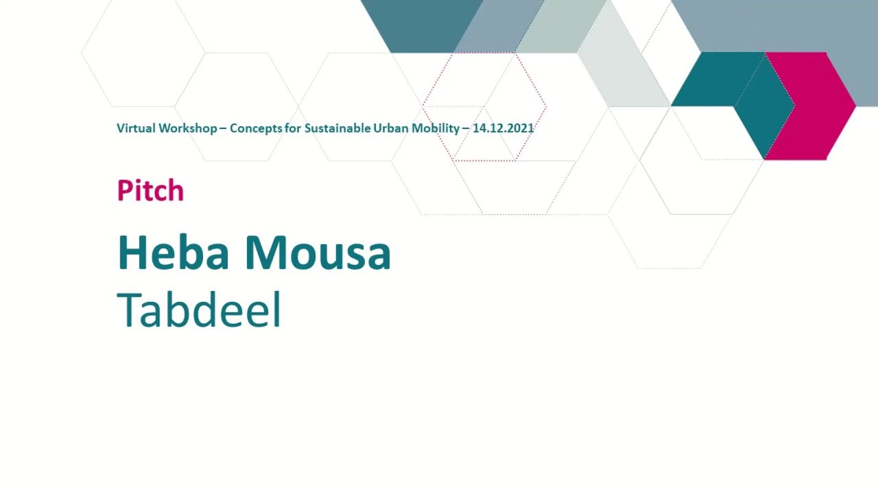 AGYA workshop Concepts for Sustainable Urban Mobility: Presentation by ...