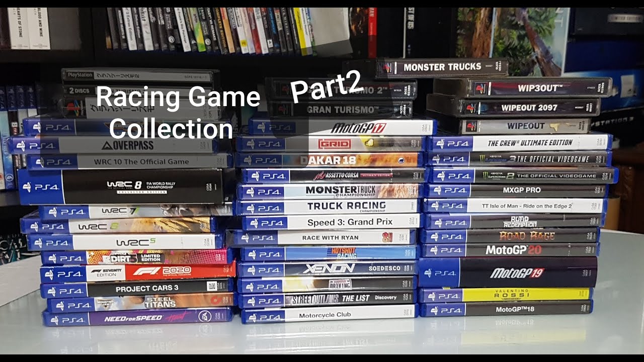 My Racing Games Collection Part 2 - YouTube