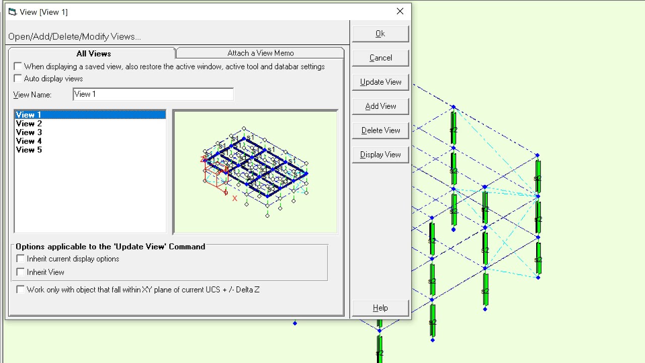 S-FRAME Tutorial Series #5 - Saving Views in 3D Models - YouTube