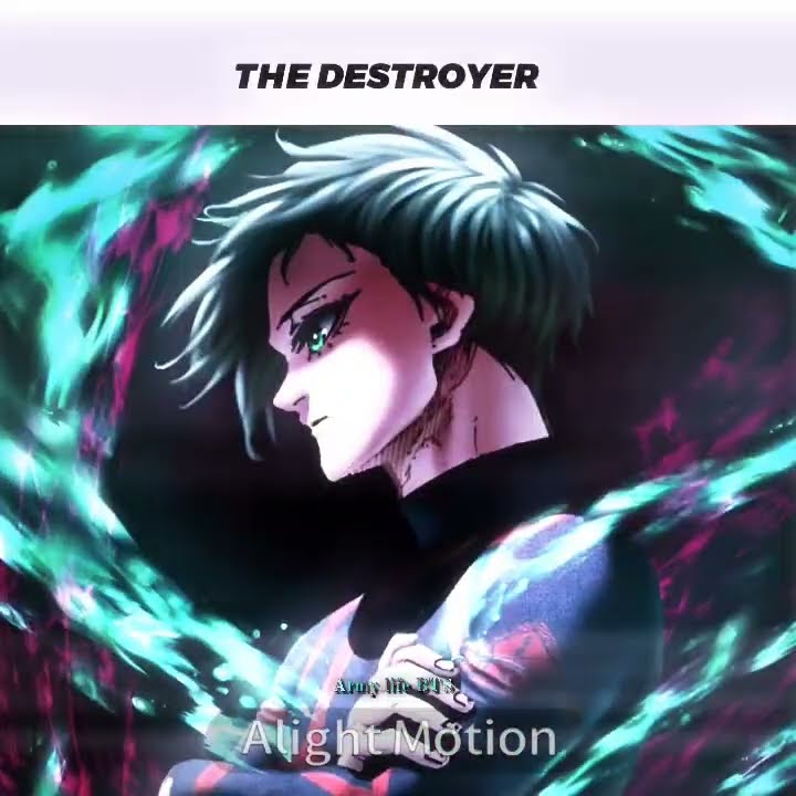 The Destroyer 🗣️🔥 || Itoshi Rin edit || #shorts #itoshirin #bluelock # ...