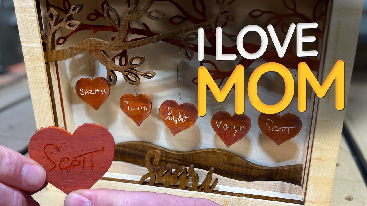 Crafting the Perfect Mother's Day Gift: DIY Family Tree Display with ...