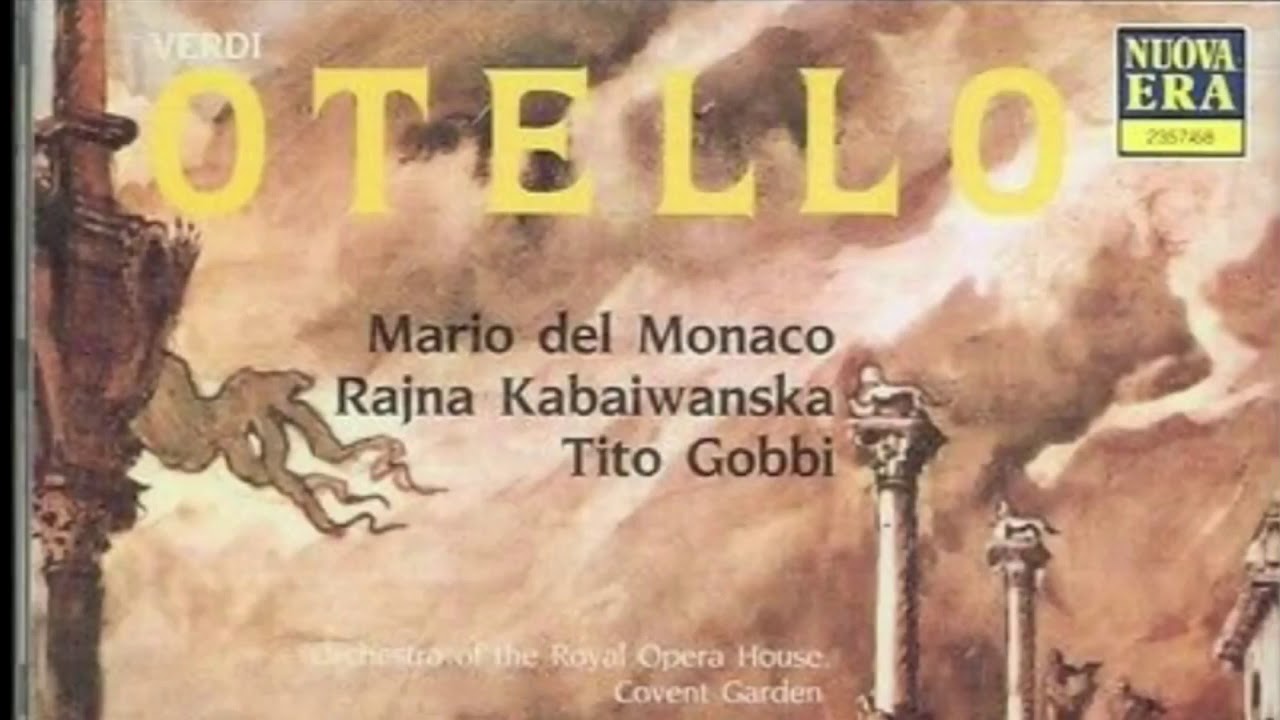Mario Del Monaco Otello Live 1962 Covent Garden Di Londra - YouTube
