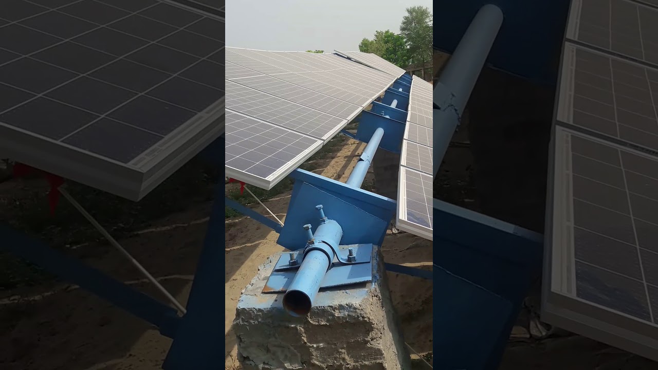 OUR SOLAR TUBEWELL - YouTube