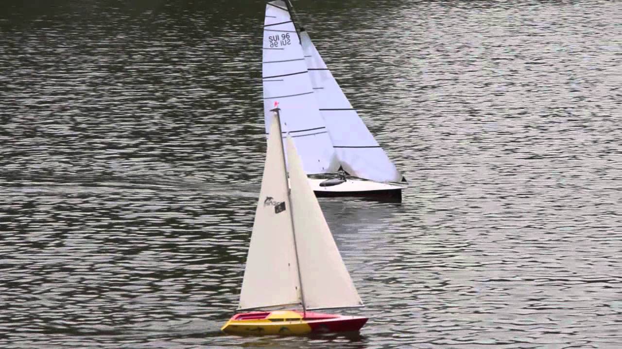 RC Segelboote hart am Wind - YouTube