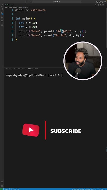 What printf and scanf returns in C Programming - YouTube