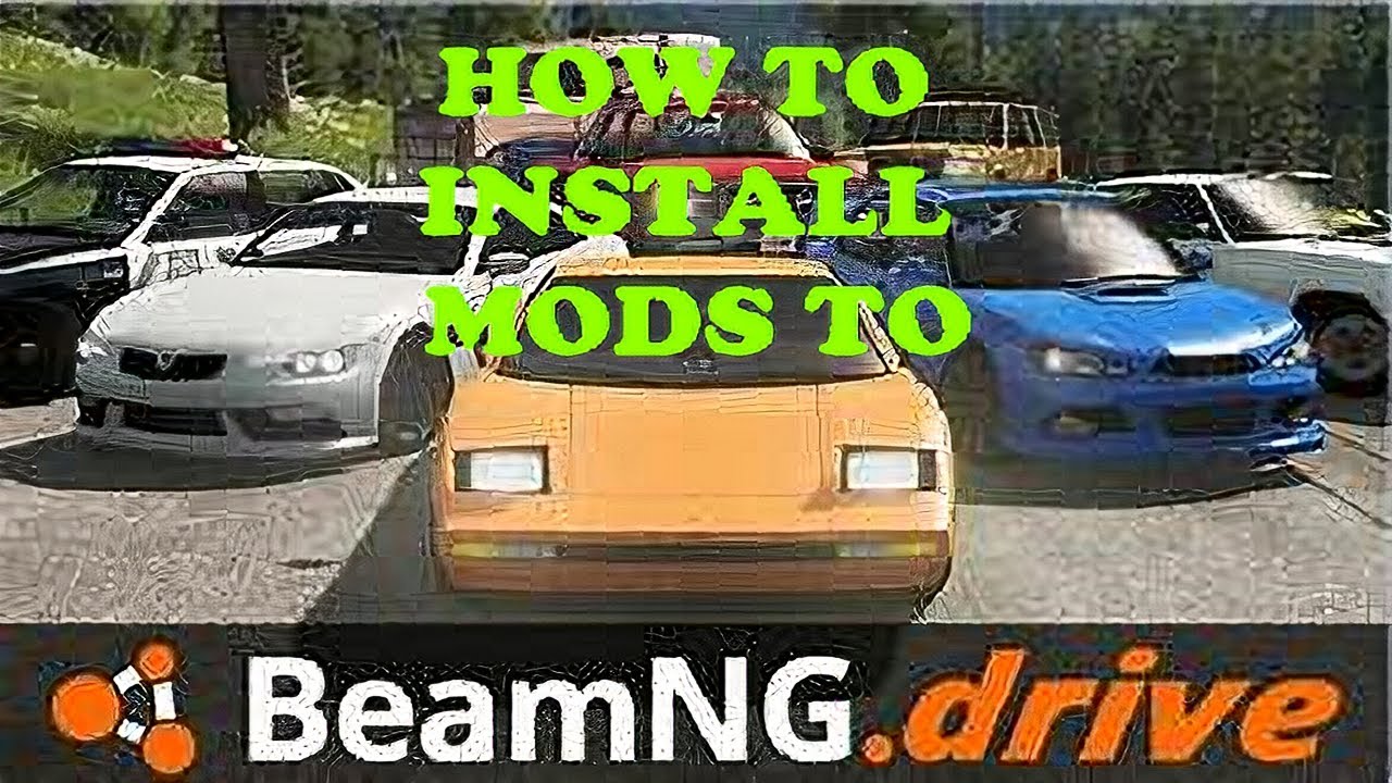 HOW TO INSTALL MODS TO BEAMNG.DRIVE - YouTube