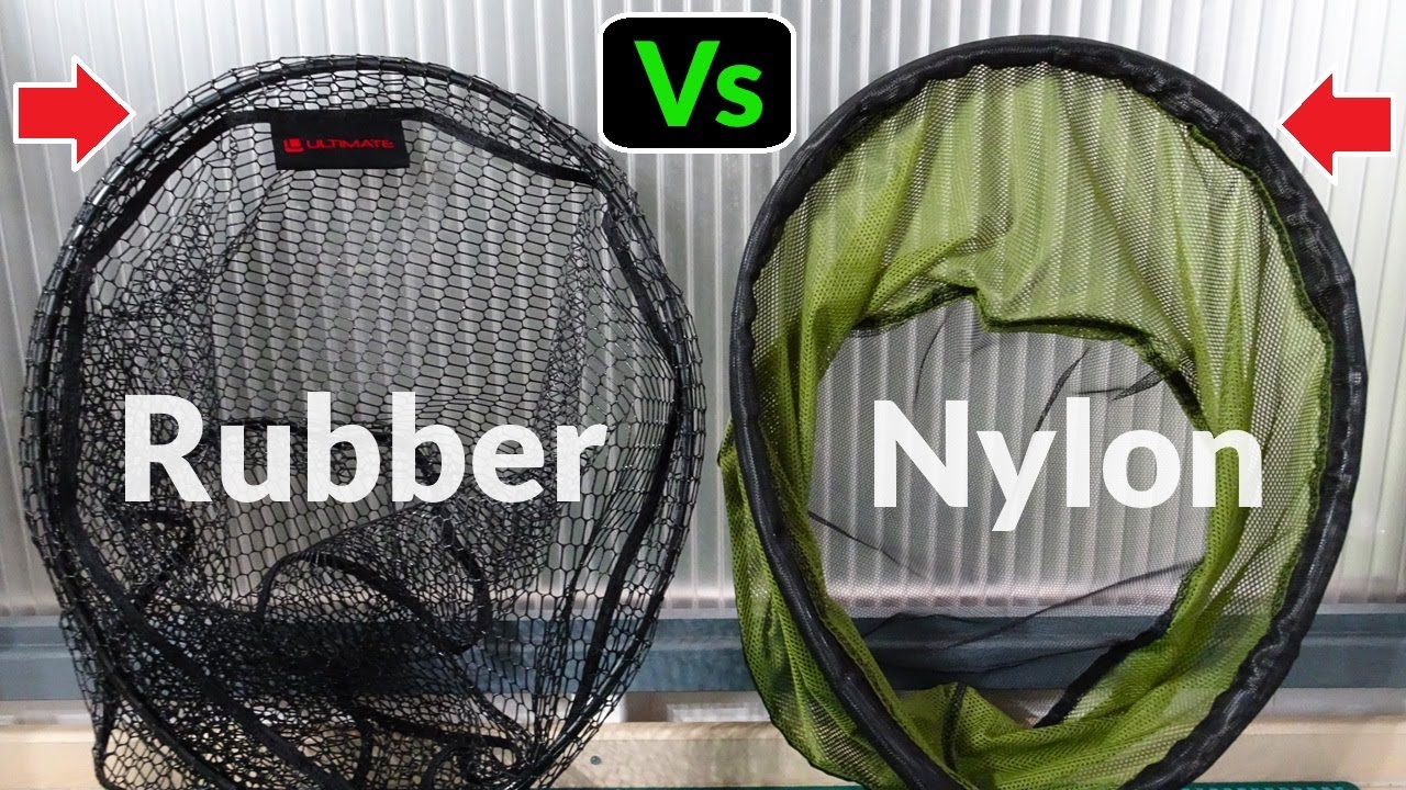 Landing Nets: Rubber Vs Nylon - Which is the Best??? - YouTube
