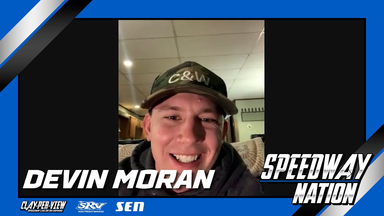 Devin Moran Interview | SEN Speedway Nation - YouTube