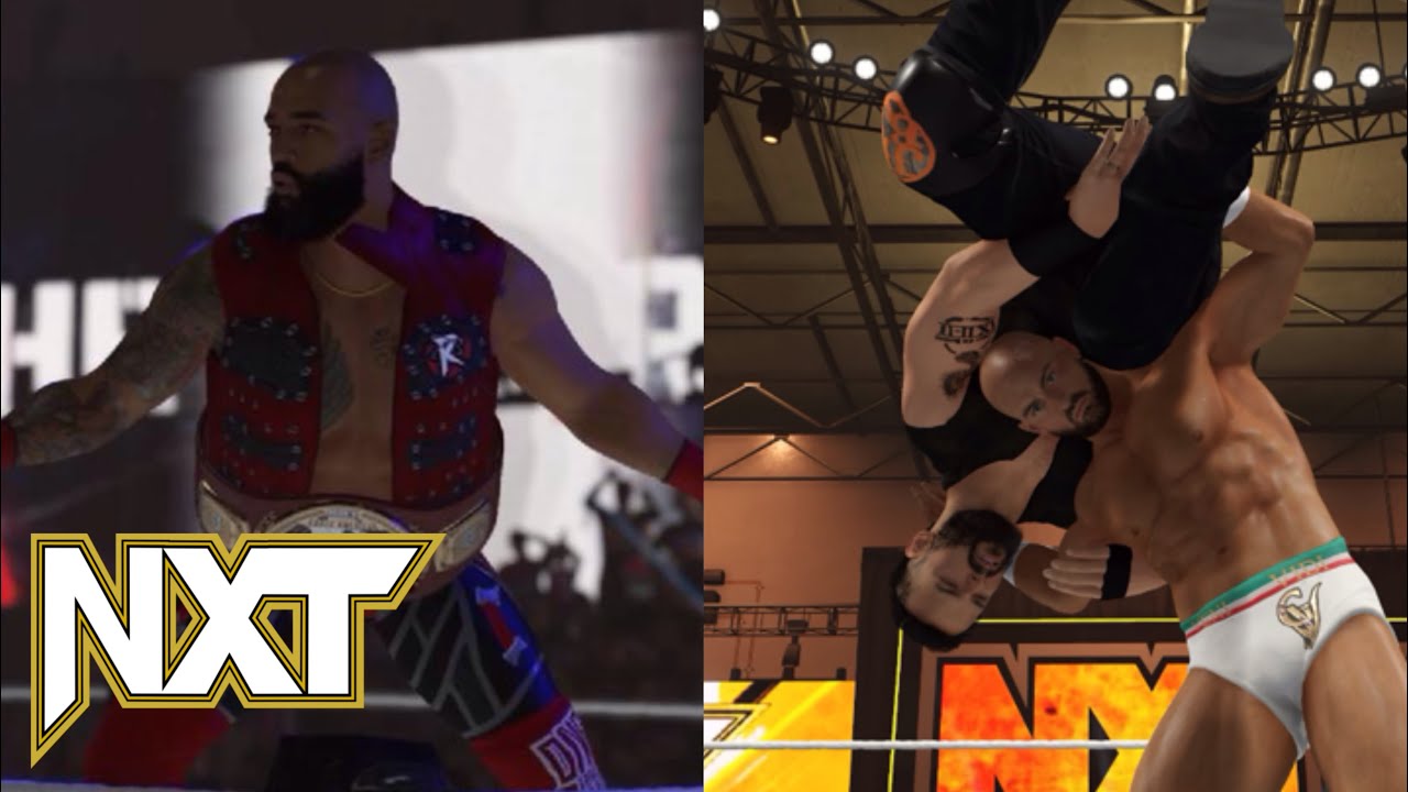 WWE 2K24 NXT | Ricochet reveals he’ll defend his title next week ahead ...