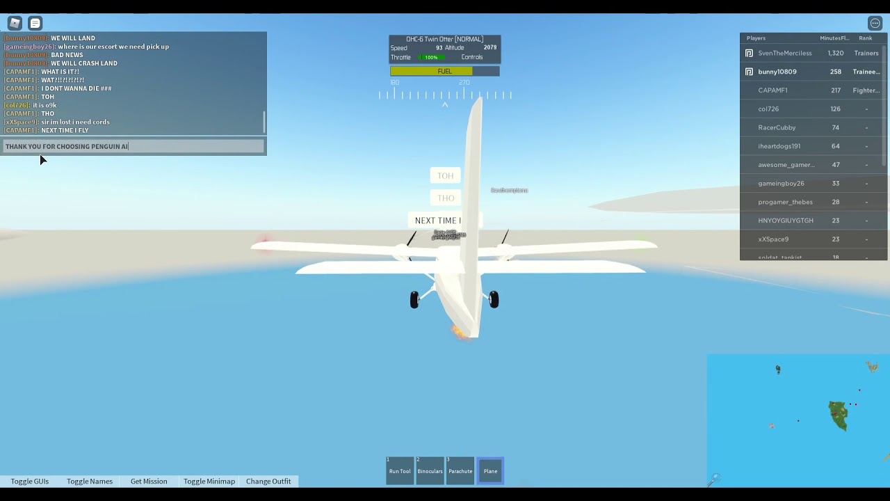 Roblox pilot training flight sim [PLANE CRASH!] RP - YouTube