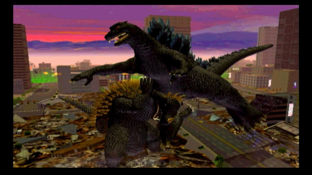 Anguirus VS Godzilla 90s - YouTube