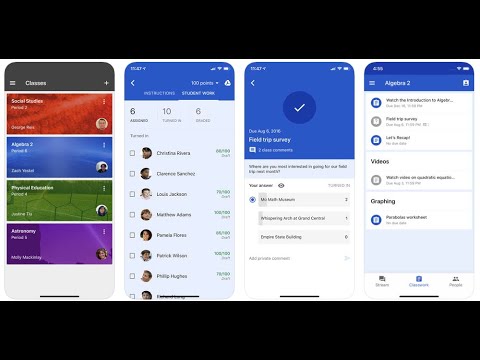 HOW TO USE GOOGLE CLASSROOM IN MOBILE PHONE [2020] - YouTube