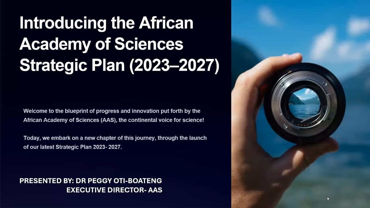 Launch of the African Academy of Science’s Strategic Plan 2023 – 2027 ...