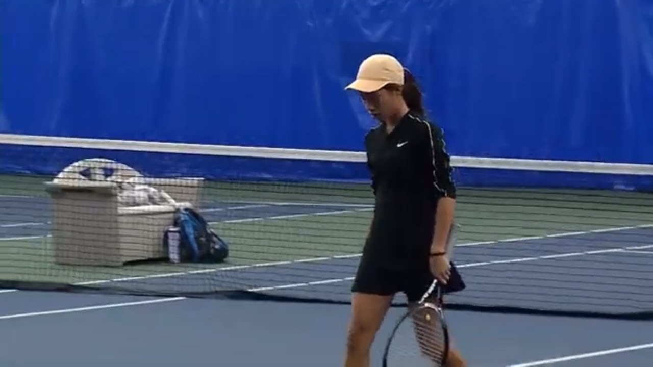 Zoe Adkins Maple Grove Girls Tennis - Play of the Week - YouTube