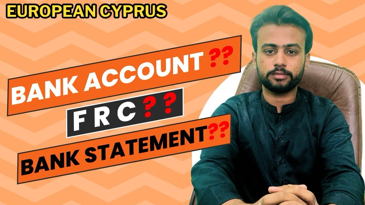 Bank statement / Bank account/FRC_Europe cyprus #cyprus #Pakistan# ...