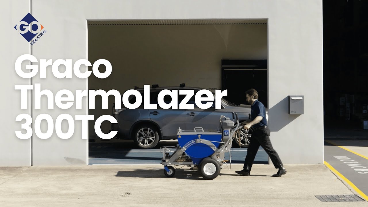 Graco ThermoLazer 300TC | In-Depth Review & Thermoplastic Guide - YouTube