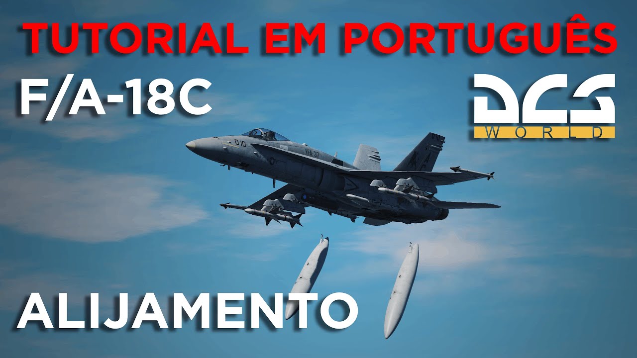 Tutorial DCS: F/A-18C - Alijamento - YouTube