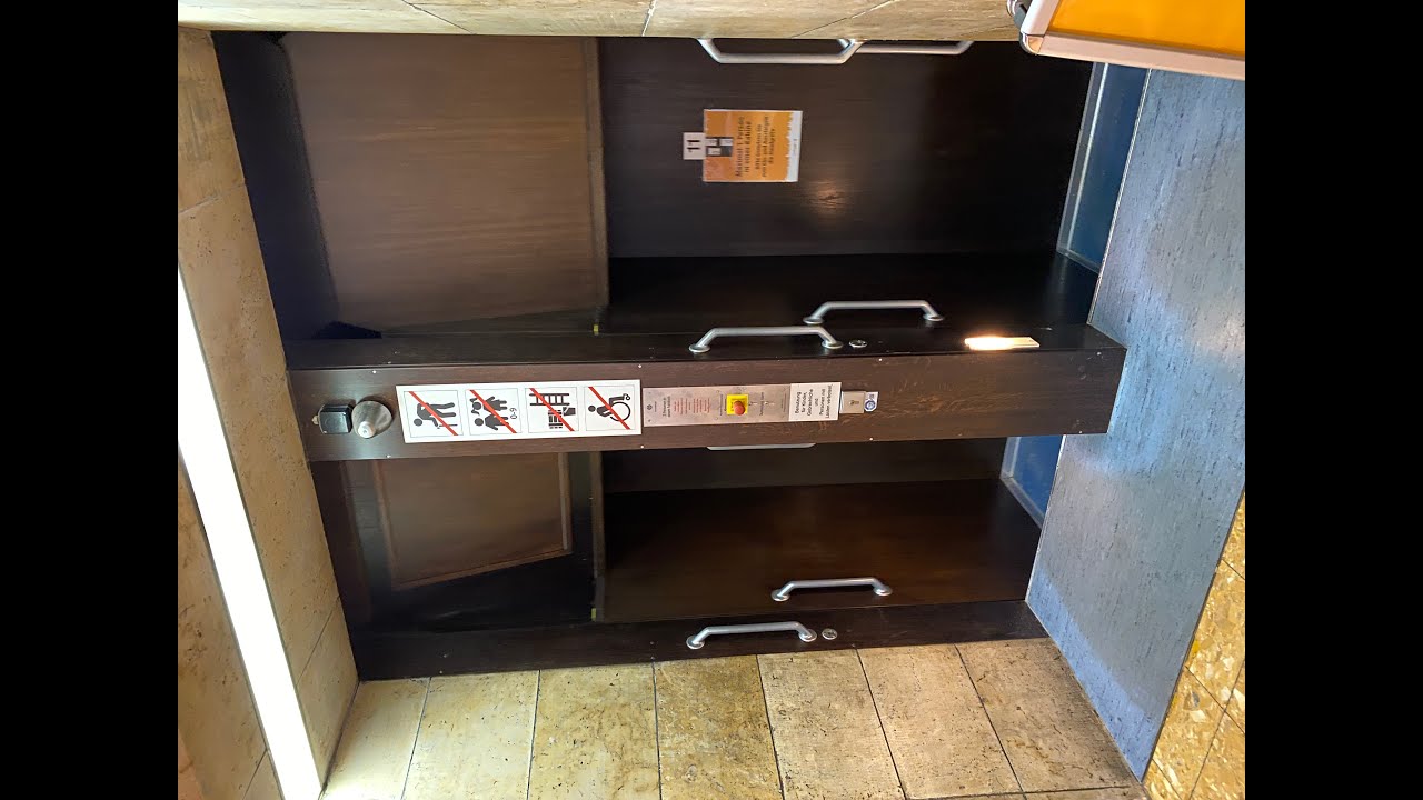 1954 Paternoster Lift at Rathaus Stuttgart - YouTube