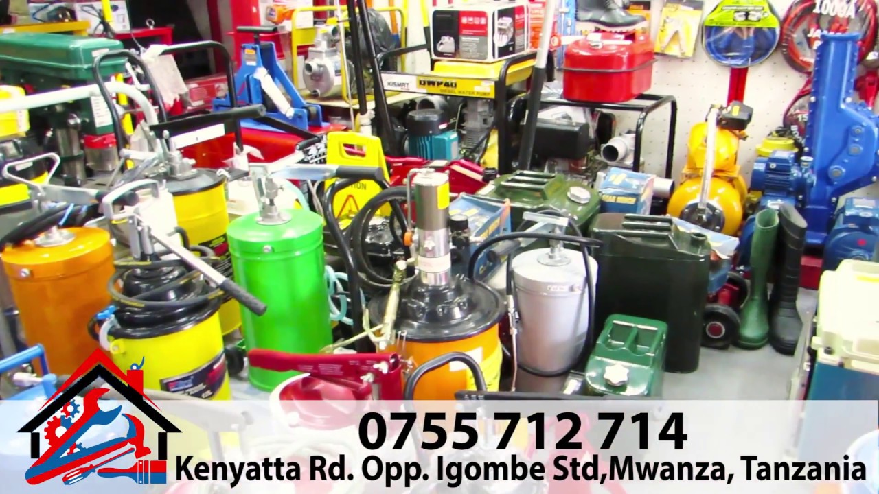 Manji Tools & Hardware Shop in Mwanza - YouTube